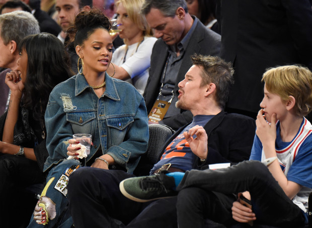 Ethan Hawke Opens Up About Trying to Flirt With Rihanna in Infamous ...