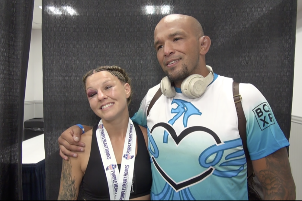 Recently married Britain Hart, Joey Beltran on Cloud 9 after BKFC 19