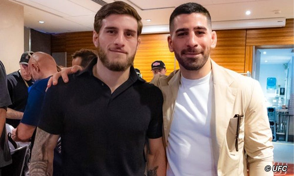 How UFC 312's Aleksandre Topuria put his career on hold to help brother ...