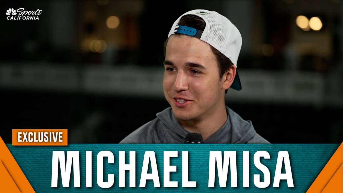 Sharks top 2025 draft pick Michael Misa excited to prove he's NHL ready ...
