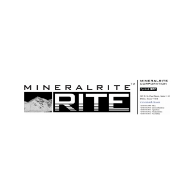 MINERALRITE Corporation [Symbol: RITE] Announces Filing of FORM 10-12g ...