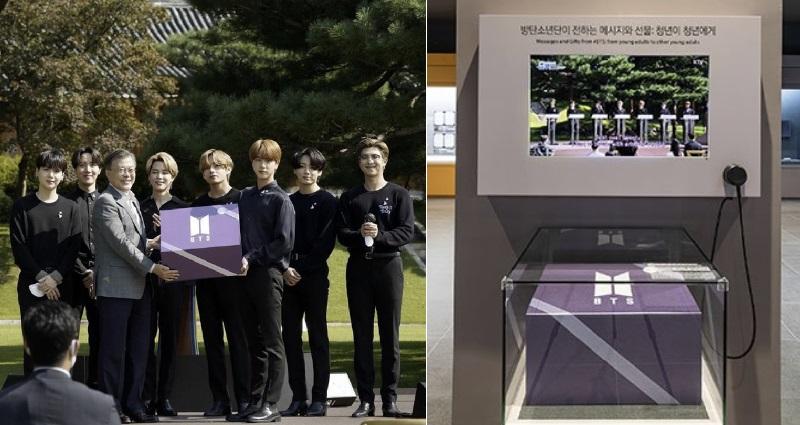 BTS’ time capsule on display at National Museum of Korean Contemporary ...