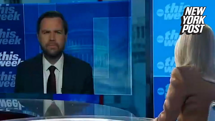 JD Vance confronts Martha Raddatz over migrant gang presence in Colorado