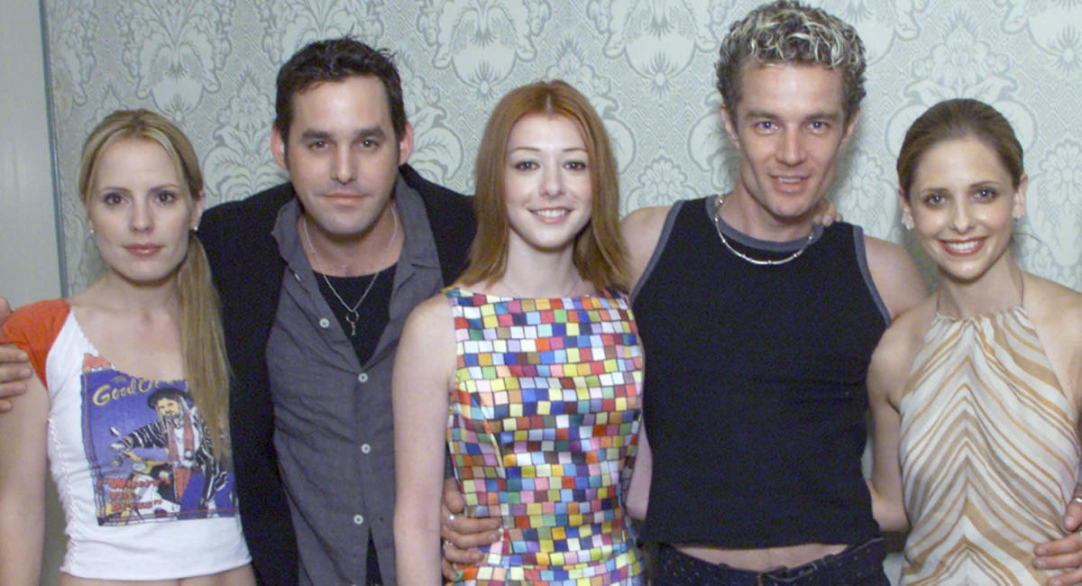 'Buffy' Stars All Smiles on the Red Carpet Amid Feud Rumors