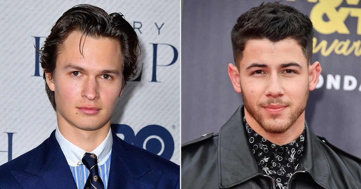 Dashing Duo! Nick Jonas and Ansel Elgort Announced as Golden Globes ...