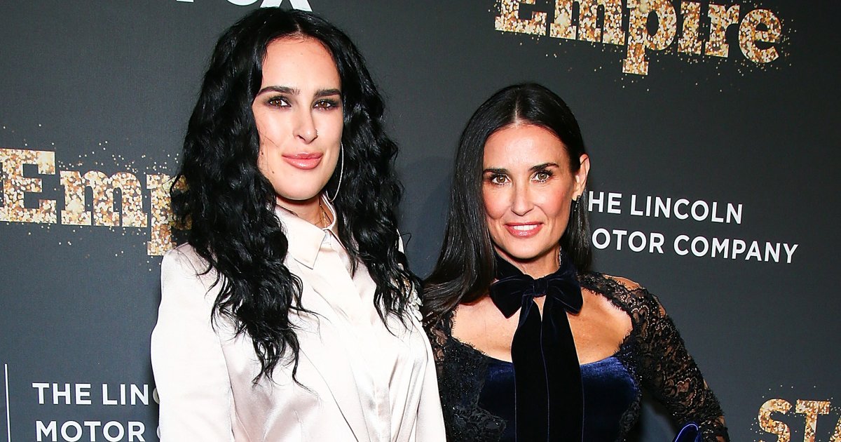 Demi Moore Shares Throwback Photos of Daughter Rumer Willis to ...