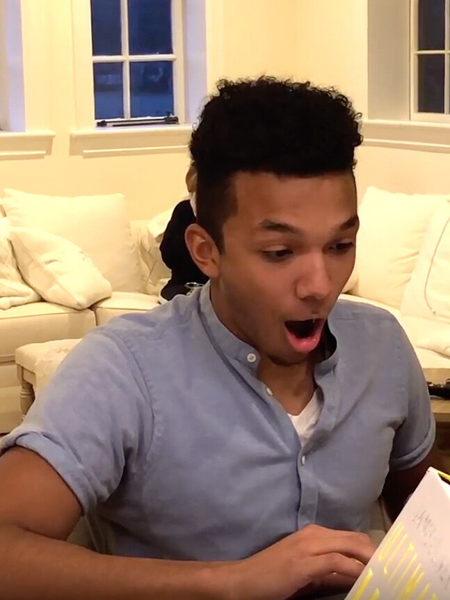 The View 's Sunny Hostin Shares Happy Video of Son Being Accepted to ...