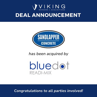 Sandlapper Concrete Acquired by Blue Dot Readi-Mix
