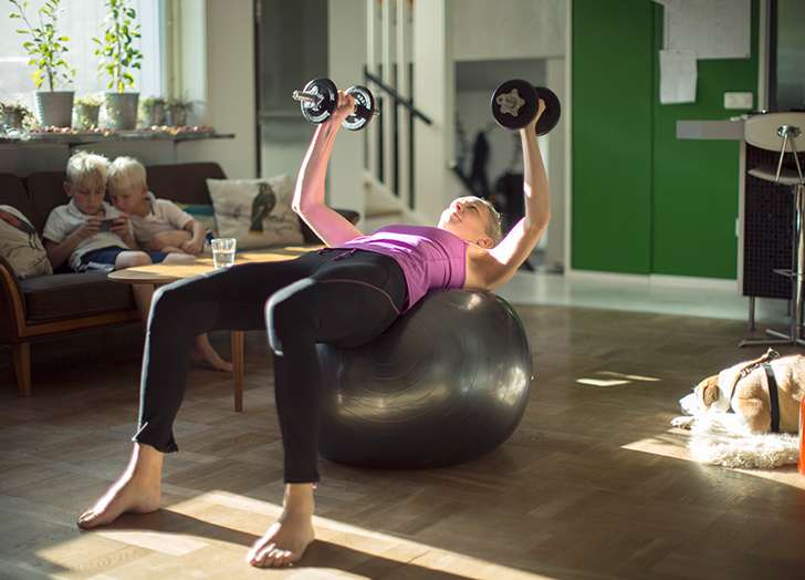 15 Stability Ball Exercises That Burn Out Every Major Muscle Group ...