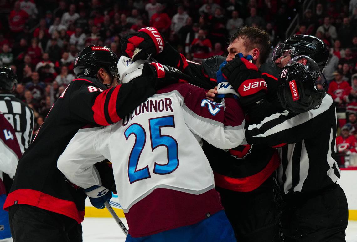 Hurricanes’ Michael Bunting in his element in surly battle of Stanley ...