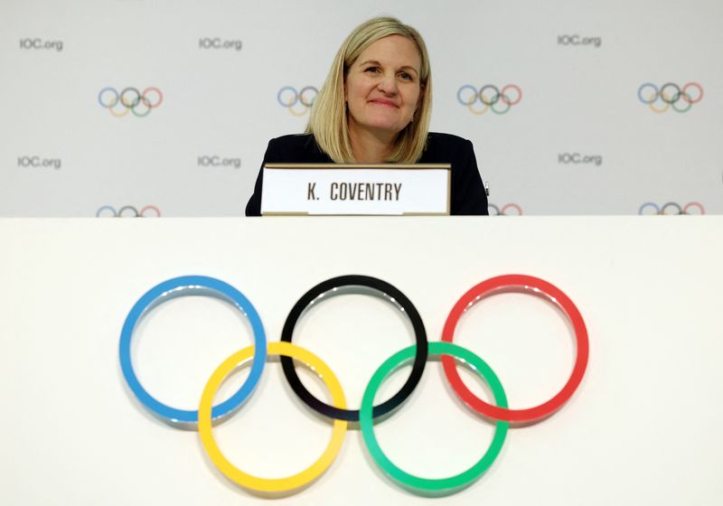 Olympics-Coventry smashes glass ceiling to become first woman and first African to lead IOC ...