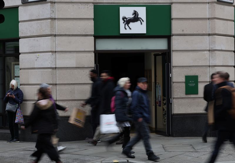 Britain's Lloyds and Barclays bank customers suffer service outages