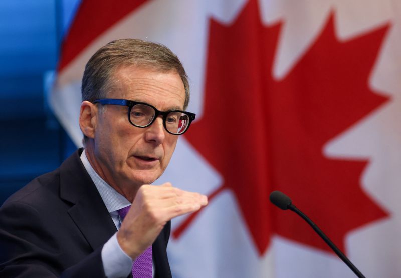 Top Bank of Canada officials speak after holding interest rate at 5%