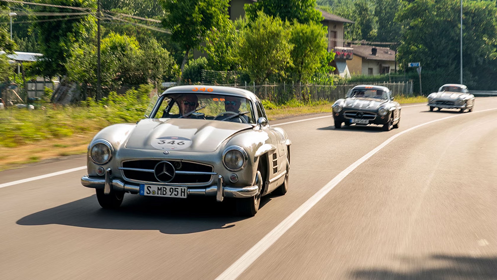 Mercedes-Benz Wants You to Rent a 300 SL Gullwing for Next Year’s Mille ...
