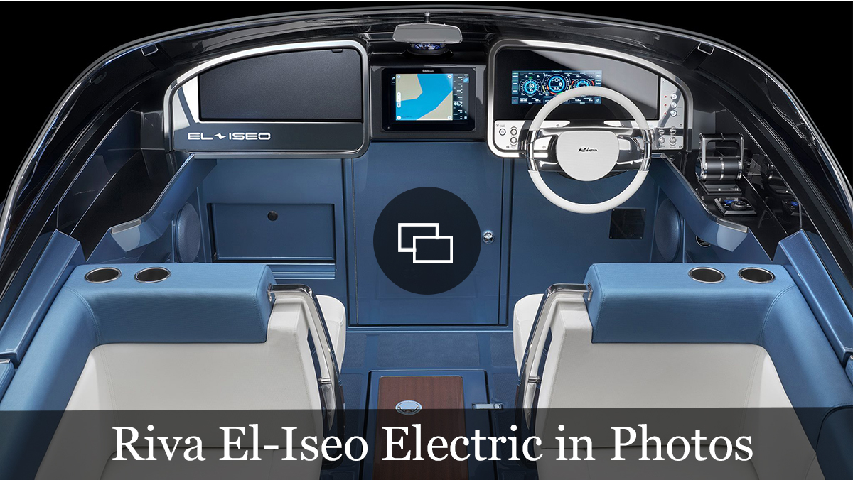 Riva’s First All-Electric Day Boat Just Made Its World Debut at Boot ...