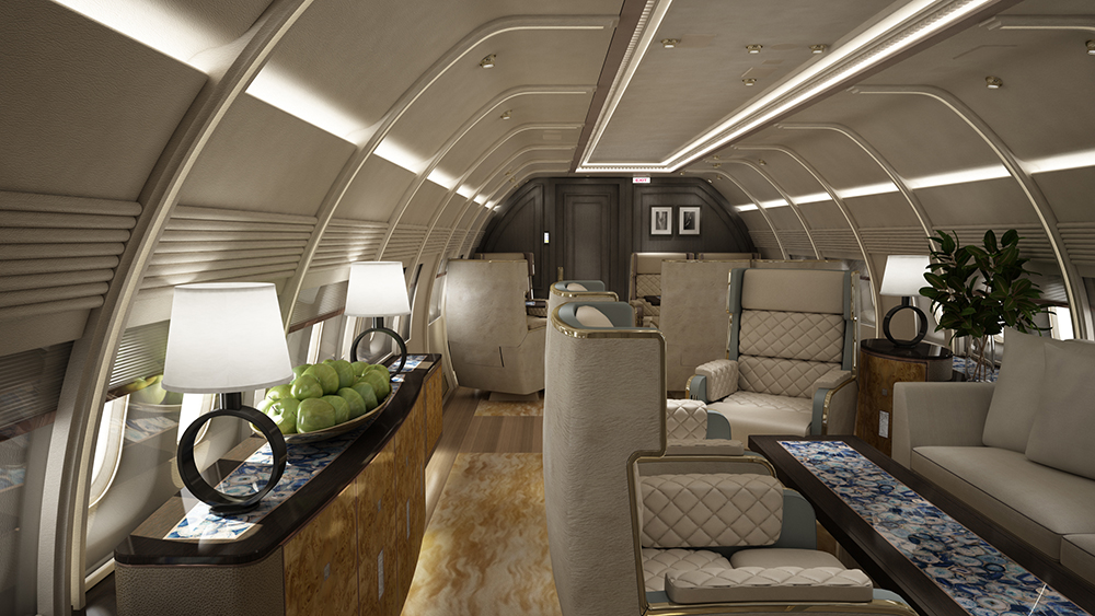 Air Force One Interior Layout