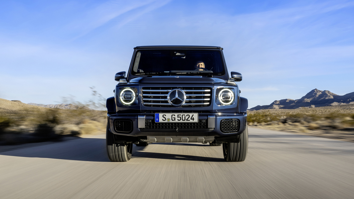 The Updated 2025 Mercedes-Benz G-Class in Photos