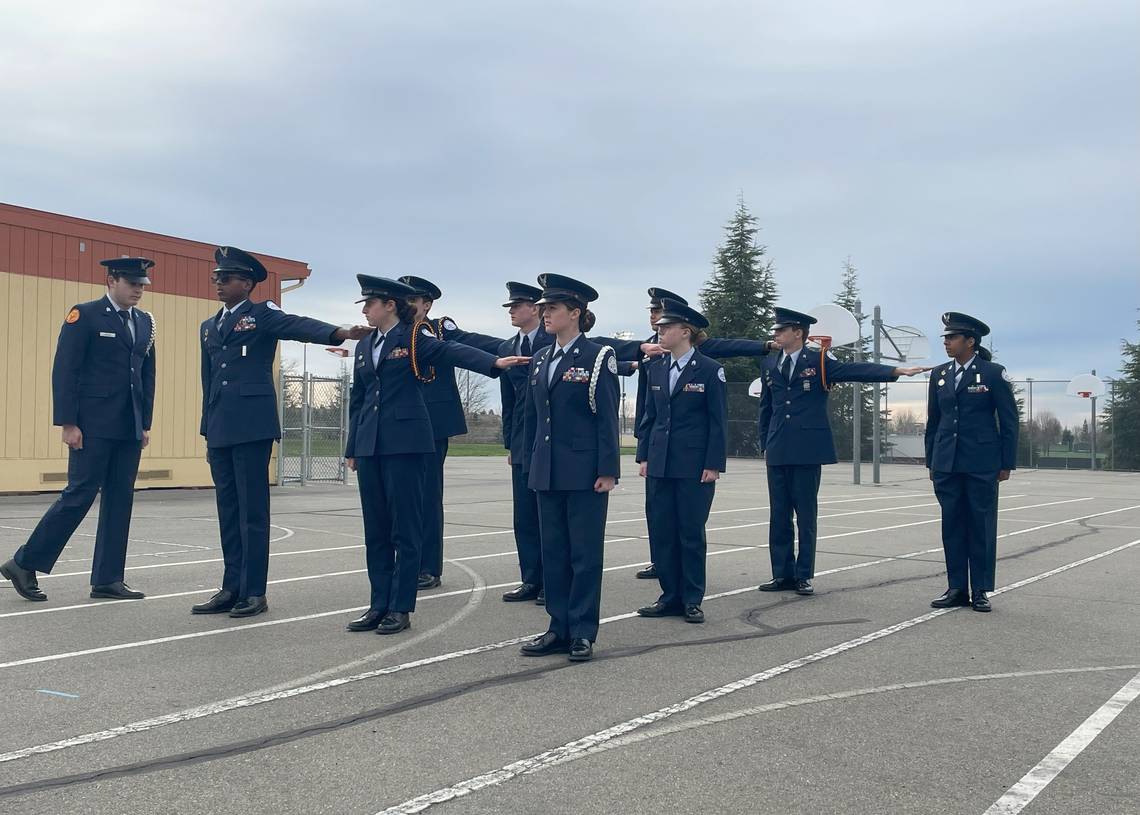 Placer County Air Force Junior ROTC cadets find value in program ...