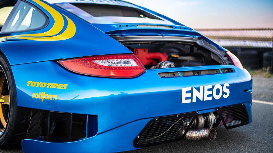 Eneos 為 SEMA 展準備了改裝 STI 引擎的 Porsche 911 GT3 - Yahoo奇摩汽車機車