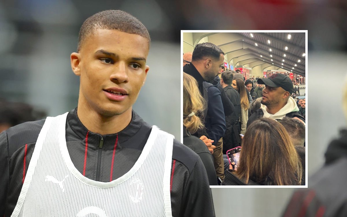 Reports: Kompany pictured at San Siro – the Milan star he was watching - Yahoo Sports