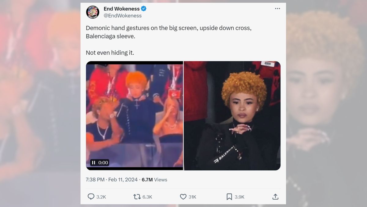 Fact Check: About That 'Upside-Down Satanic Cross' Ice Spice Supposedly ...