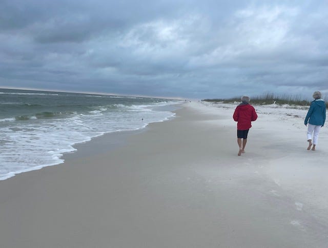 Walking out of 2023: Nourishing the soul while exploring the shore ...