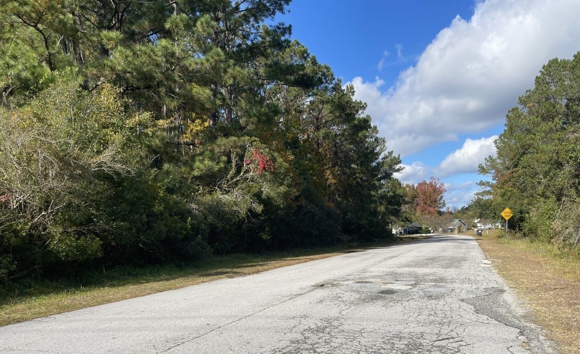 Which roads in Onslow County will be repaved in 2022?