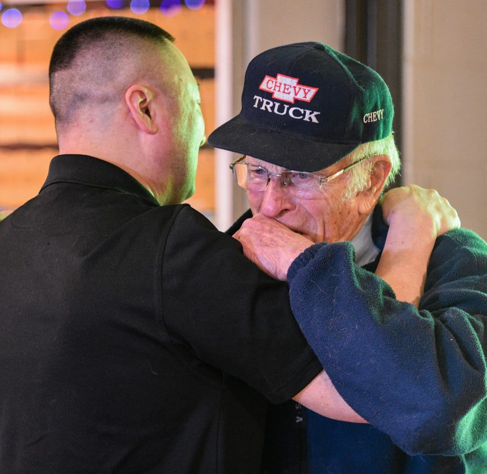 Fremont VFW honors Joe Eberly for decades of service