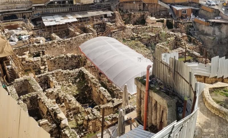 3,000-year-old biblical structure unearthed in Jerusalem's City of David
