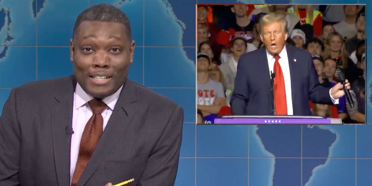 'Weekend Update': Michael Che Spots X-Rated Reason Trump Wants To Be President Again - Yahoo ...