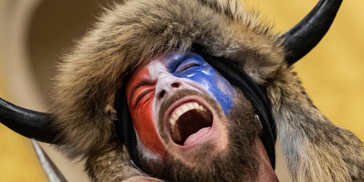 'QAnon Shaman' Makes Bonkers New Claim About What He Was Really Doing ...