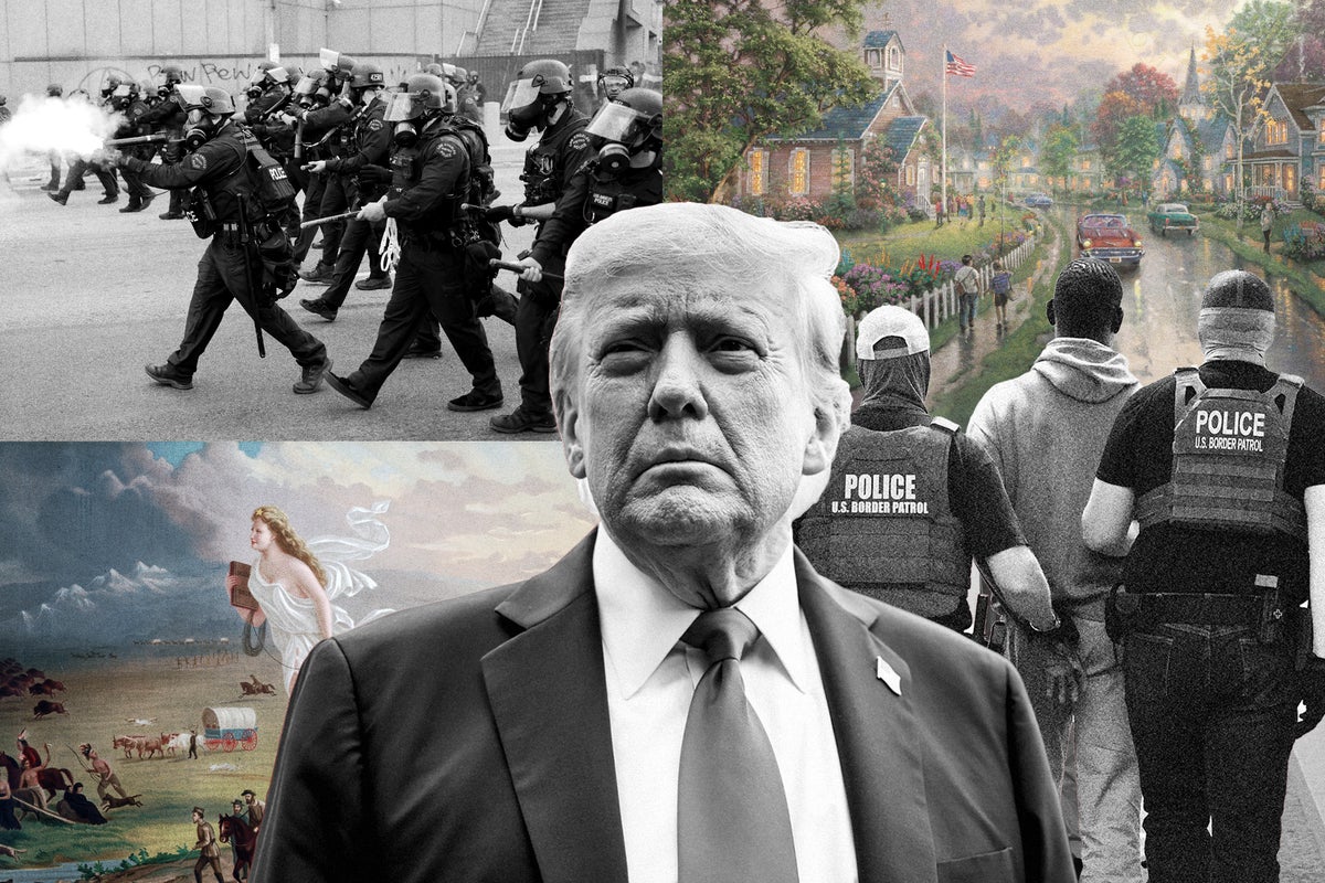 The Trump administration is using ‘fascist propaganda’ to promote its mass deportation campaign ...