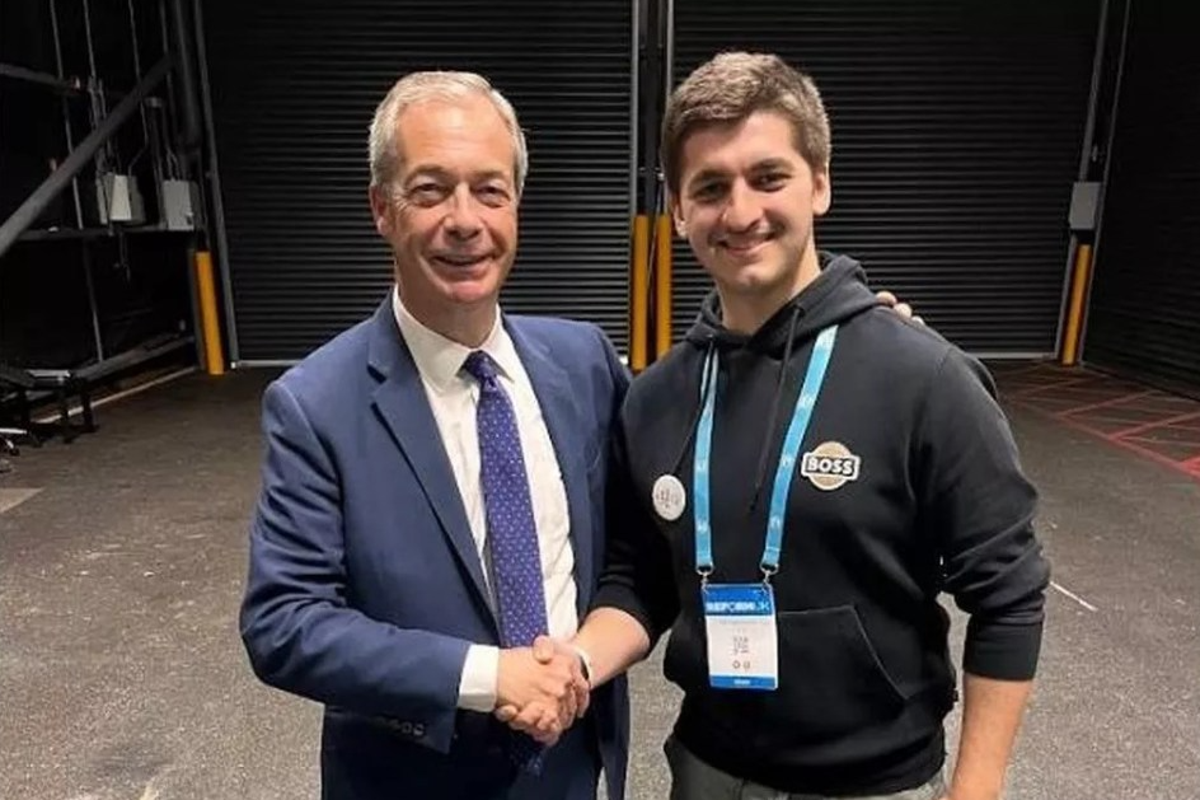 Ex-Premier League star’s son unveiled as candidate for Nigel Farage’s ...