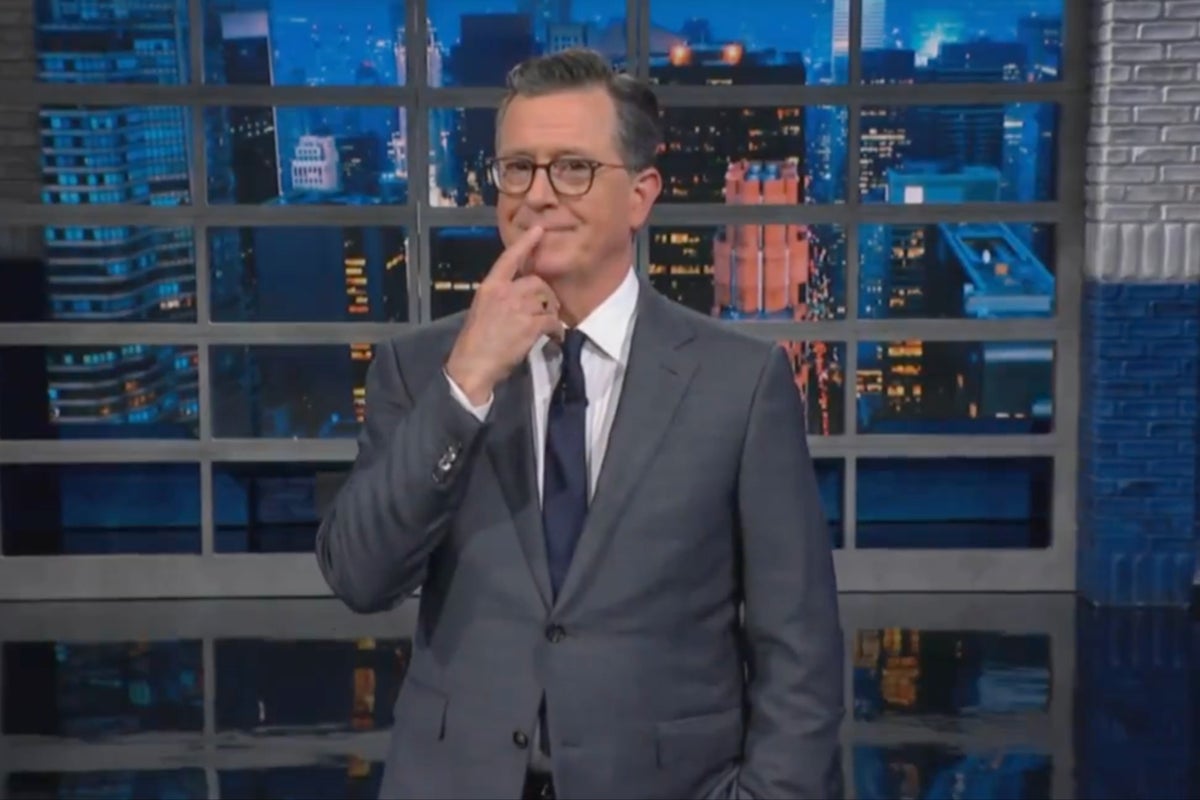 Stephen Colbert continues to rile Trump with ‘boring’ comments - Yahoo ...
