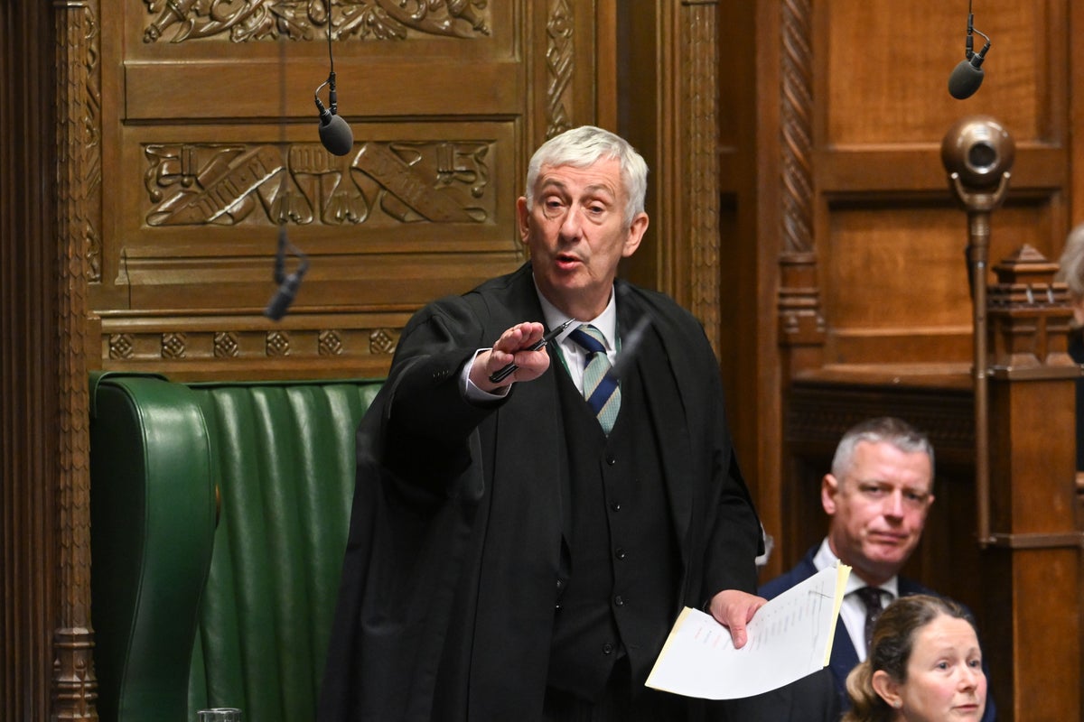 Why is Lindsay Hoyle not speaker at the Budget – and who is Eleanor ...