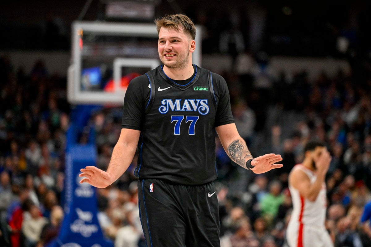 NBA star Luka Doncic takes aim at referees on Instagram as he responds to flopping fine - Yahoo ...