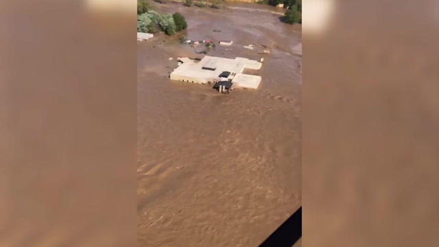 Hundreds of residents evacuated following Storm Helene flooding