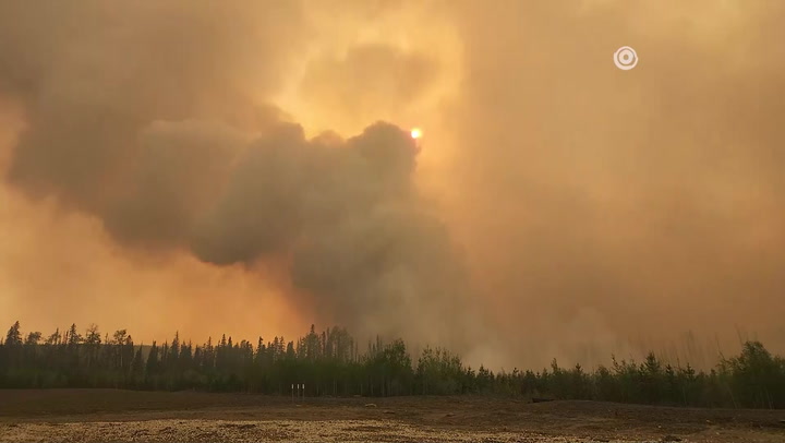 Thick smoke from Western Canada on the move to Ontario, Maritimes ...