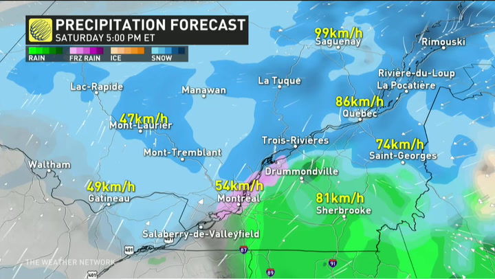 Strong winds will create whiteout risk across southern Quebec - Yahoo ...