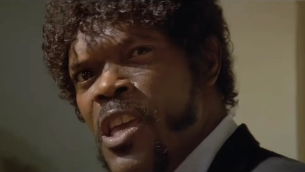 Samuel L. Jackson Recites Ezekiel 25:17 Speech at Super-Speed for ‘Pulp ...