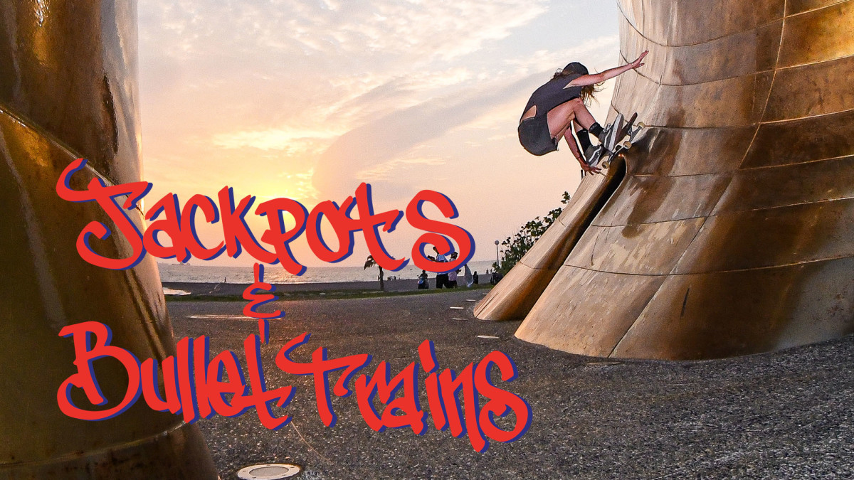Jackpots and Bullet Trains Ep 6 | Skating Dream Spots in Taiwan