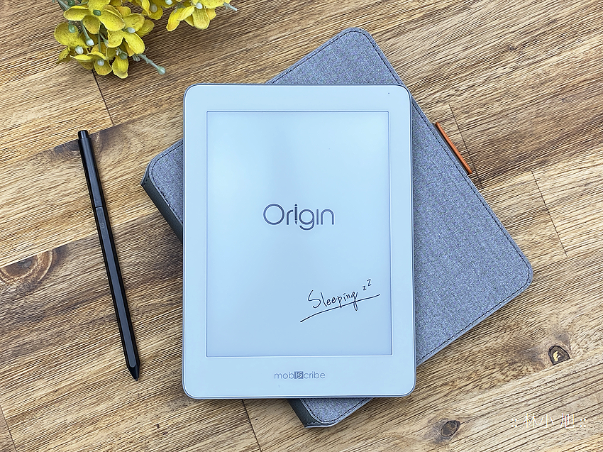 讓眼睛舒適且省電的 Mobiscribe Origin 6.8 吋 2 in 1 電子筆記本 & 電子書閱讀器開箱