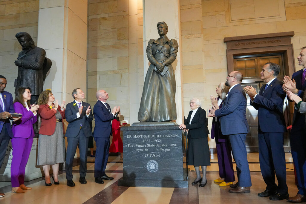 Utah’s statue of Martha Hughes Cannon, first woman state senator ...