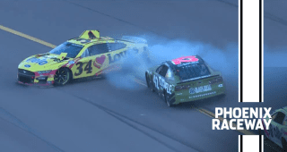 Reddick, McDowell get tangled in four-wide chaos at Phoenix - Yahoo Sports