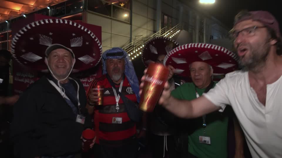 Spanish soccer fans rejoice after record 7-0 World Cup win