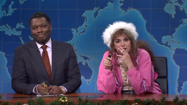 SNL: Cecily Strong Gets Emotional in Final Weekend Update