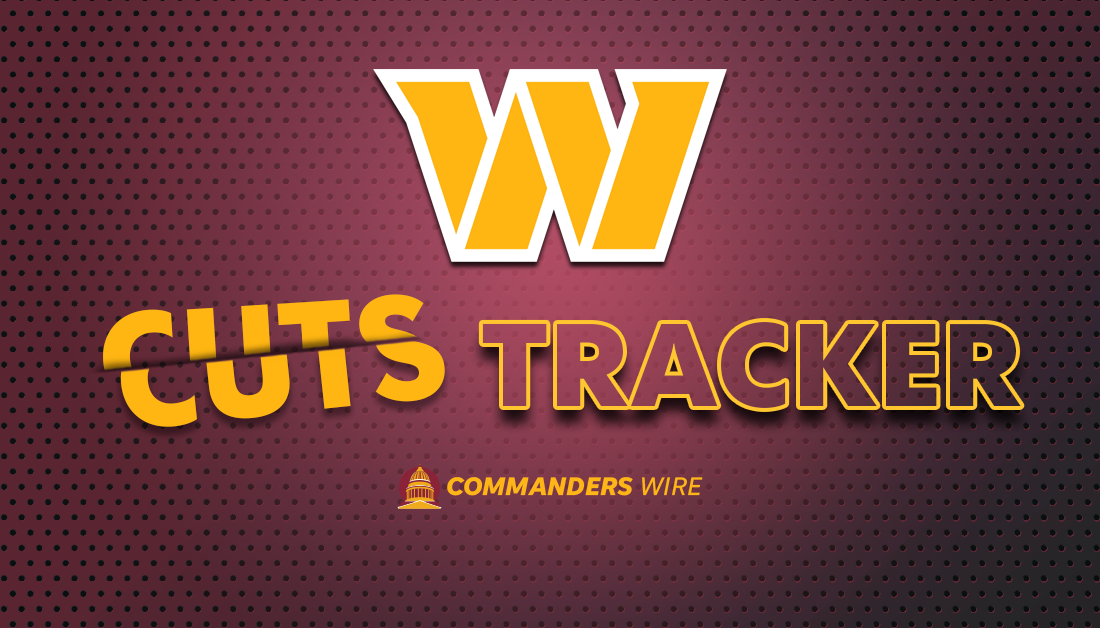 Washington Commanders roster cuts: Tracking the path to 53 players ...