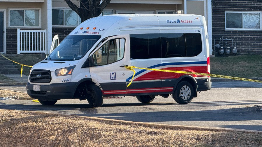 MetroAccess bus shot at in Prince George’s County