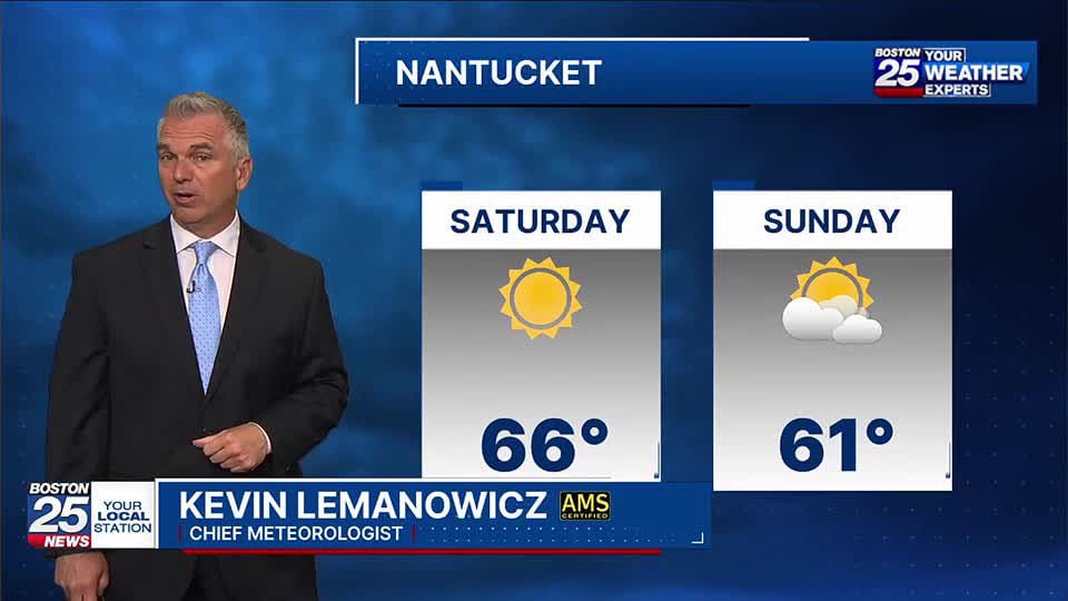 Boston 25 Friday night weather forecast