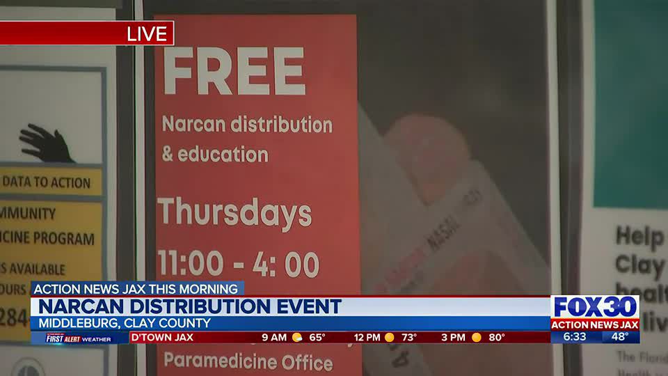 Narcan distribution event